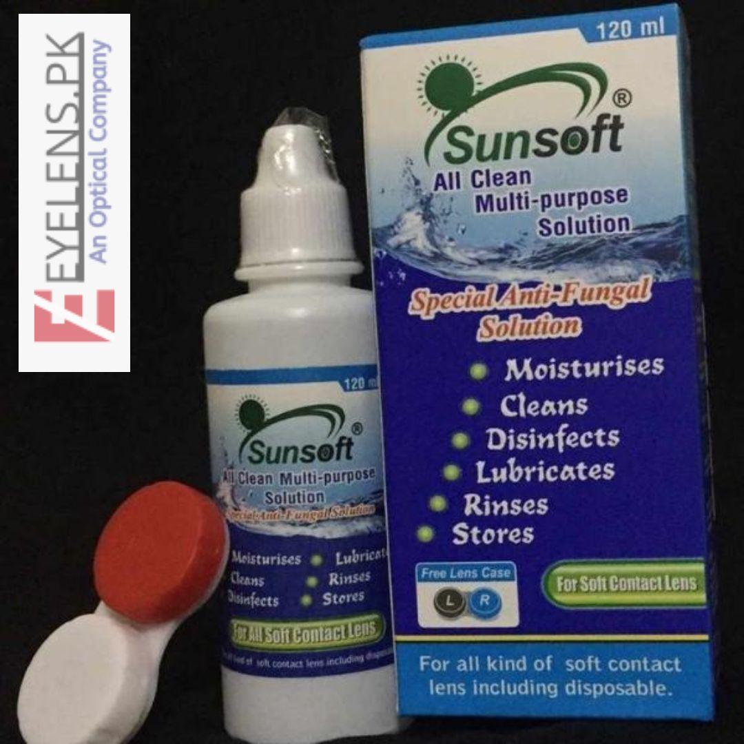 SUNSOFT LENS SOLUTION 120ML