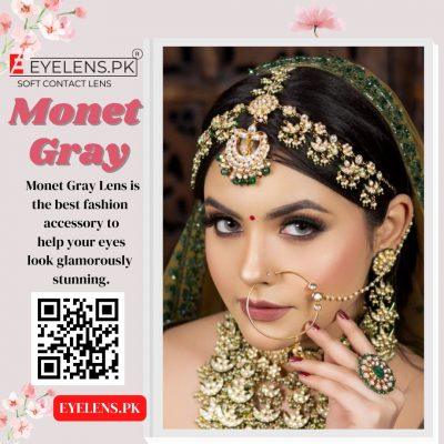 Monet Gray Color Lens